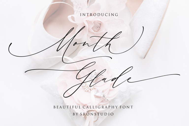 Month Glade – Calligraphy Font