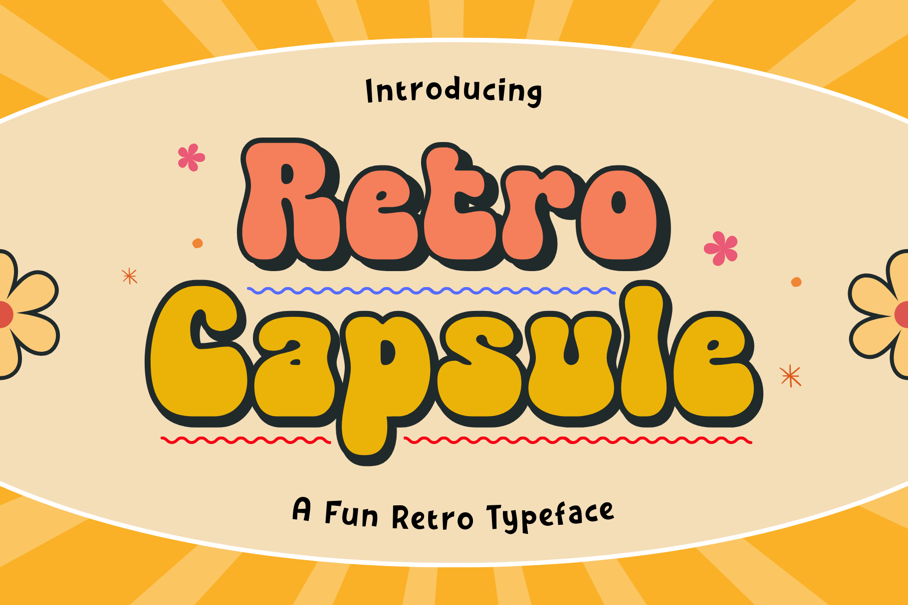 Retro Capsule - Retro Font